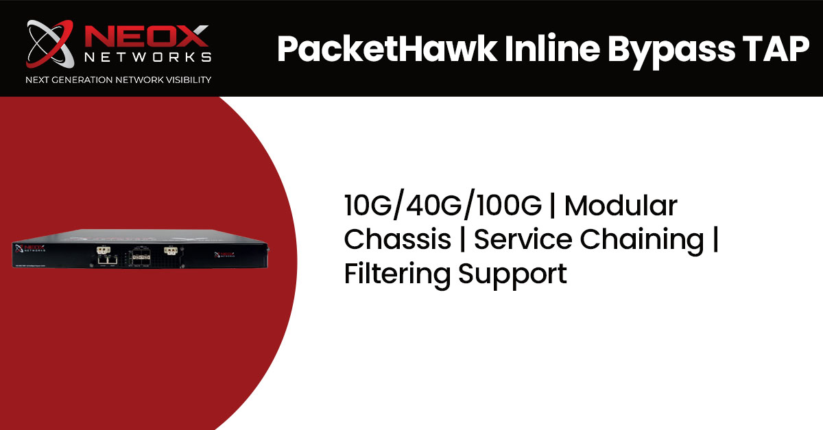 Data Sheet PacketHawk Inline Bypass TAP - NEOX NETWORKS