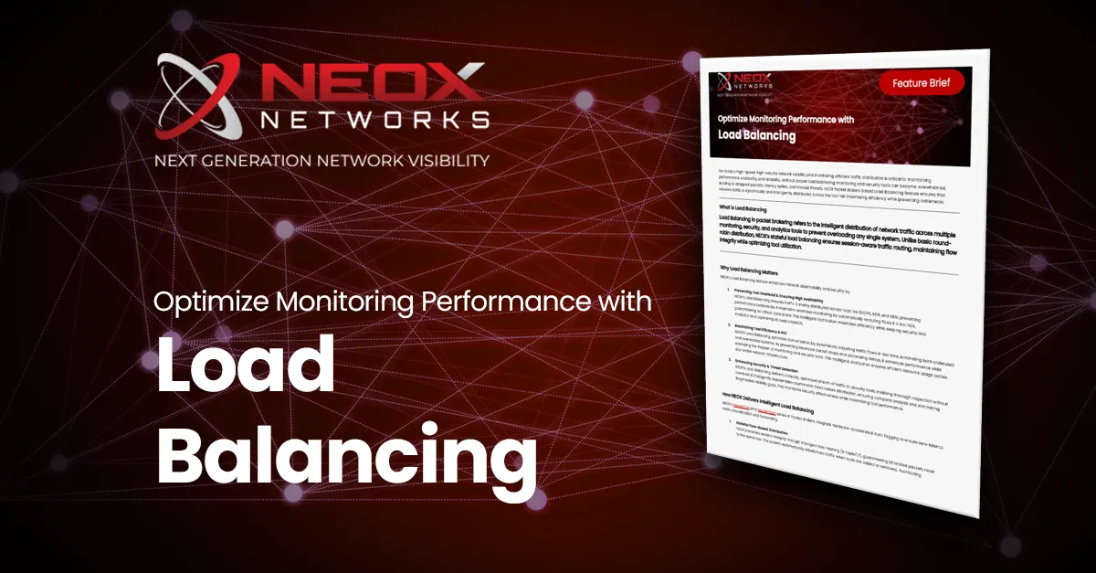 Load Balancing - NEOX NETWORKS