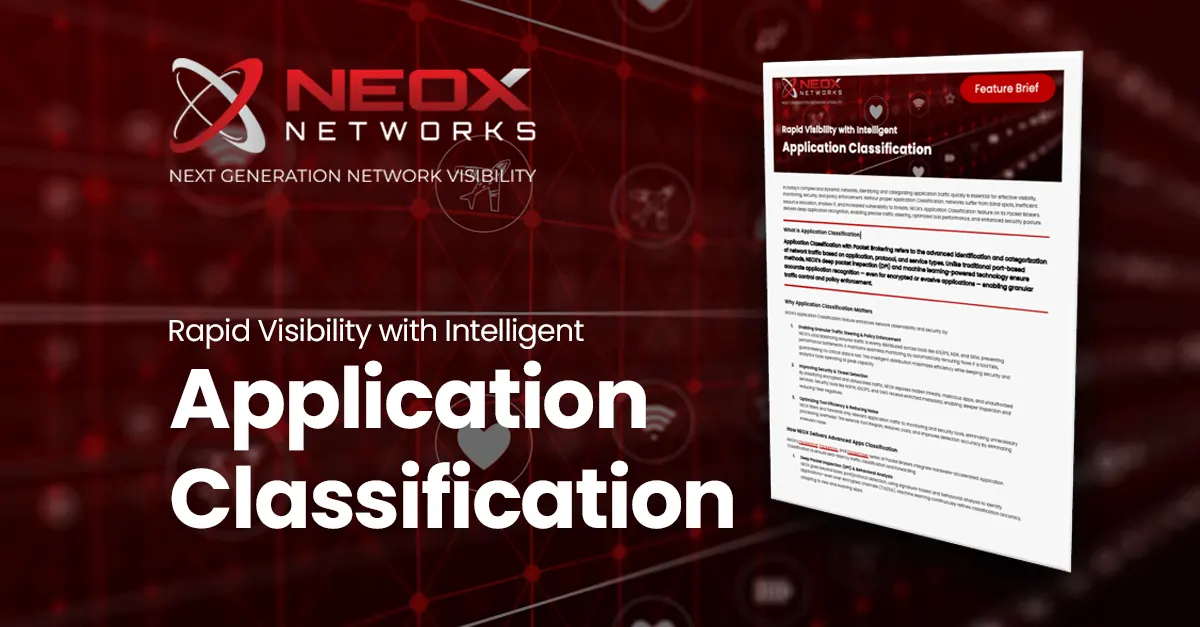 Clasificación de aplicaciones - NEOX NETWORKS