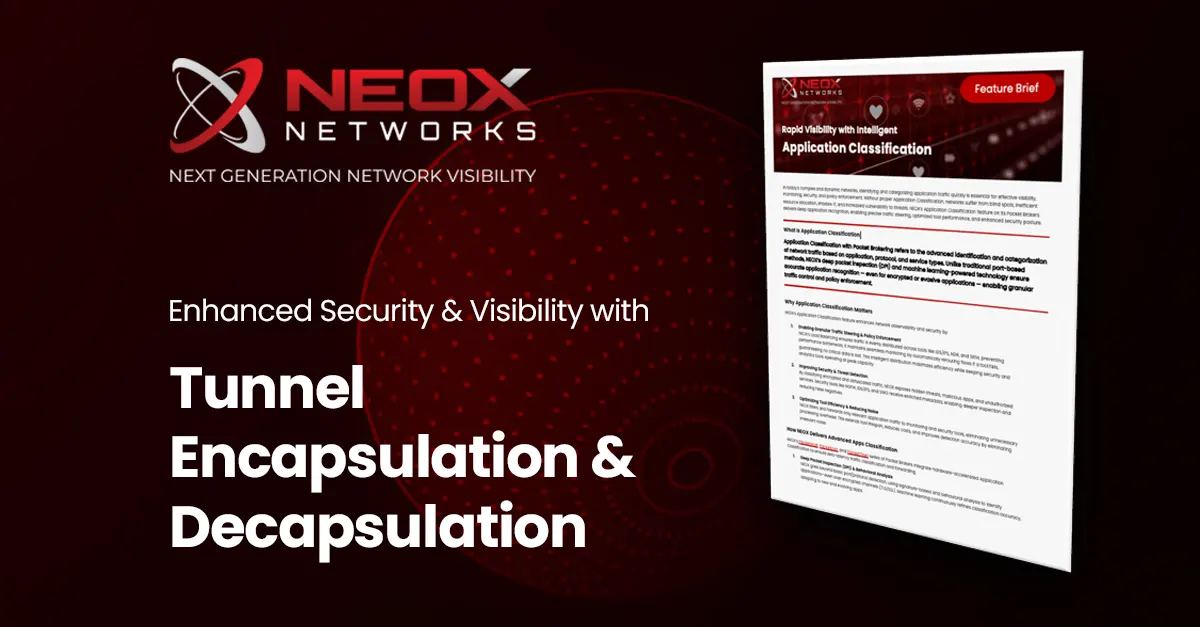 Tunnel Encapsulation and Decapsulation - NEOX NETWORKS