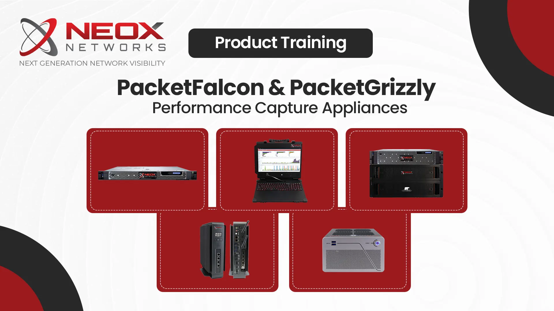 NEOX NETWORKS - NEOX PacketFalcon & PacketGrizzly Capture Appliances ...